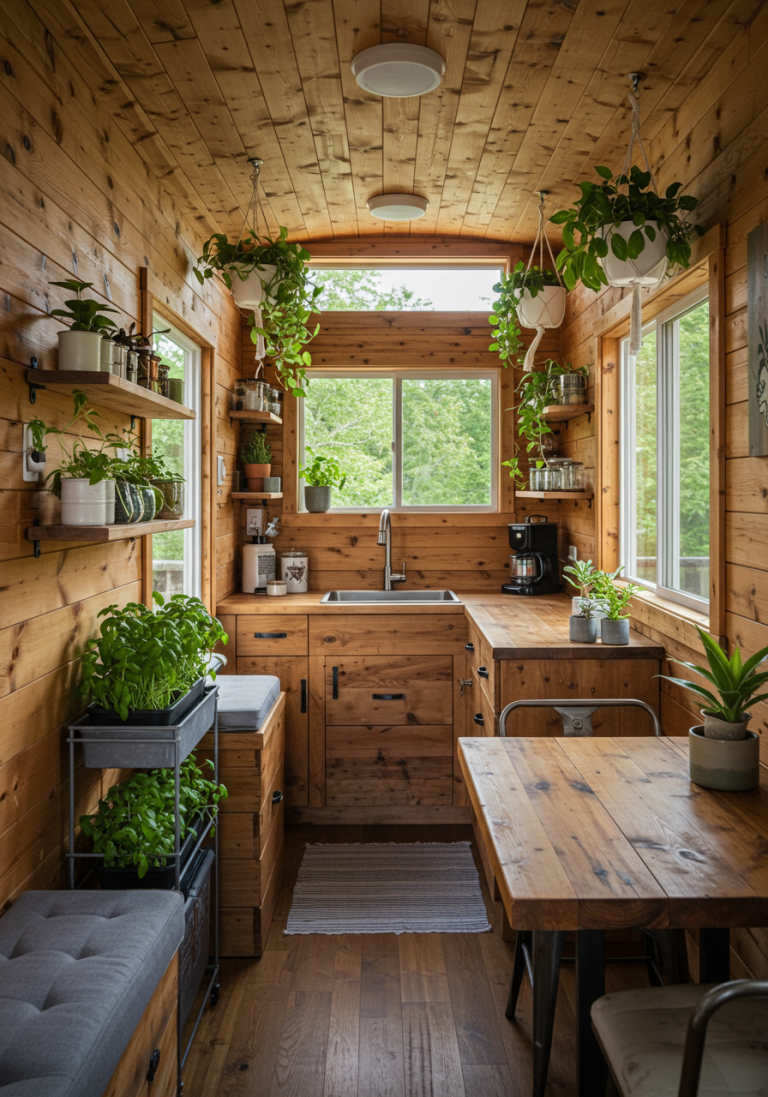 Small Home Interiors: Live Large in a Tiny Space - Green Thumb Daily